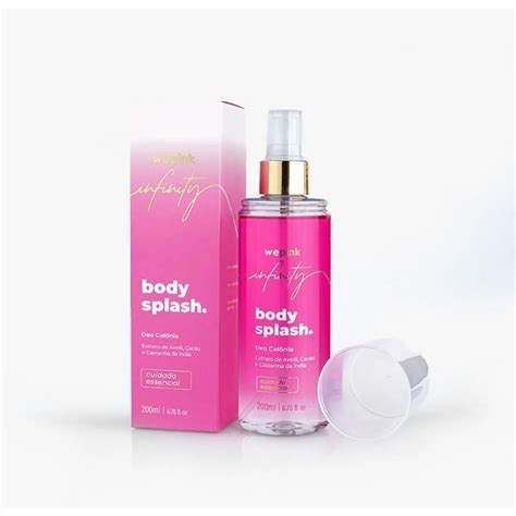 Body Splash Infinity We Pink 200ml Shopee Brasil