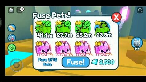 What Happen When You Fuse 4 Rb Empyrian Pets YouTube