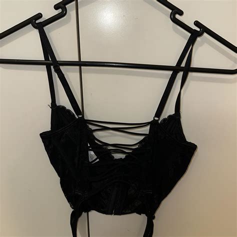 Black Corset Top From Glassons Worn Once Size Depop
