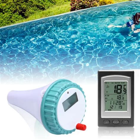 THERMOMÈTRE SPA THERMOMÈTRE flottant sans fil piscine température bain