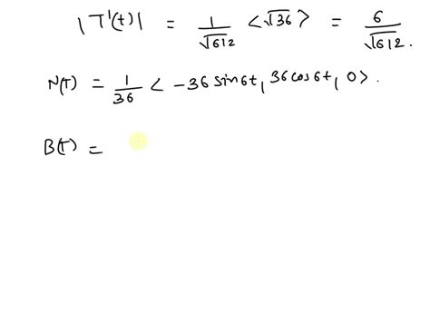 solved consider the following sin 6t cos 6t 2 24t 0 1 4t find the equation of the